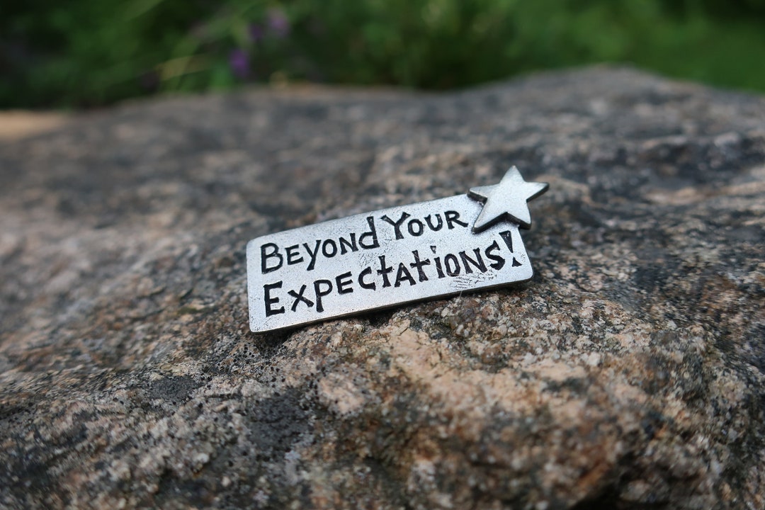Beyond Your Expectations Lapel Pin- CC582- Exceeding Expectations ...