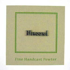 Blessed Lapel Pin - CC535- Blessing, Receiving a Blessing, Religion ...
