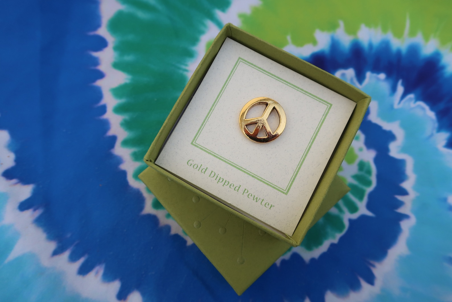 Gold Peace Sign Lapel Pin CC370G Peace Peace Symbol Love | Etsy