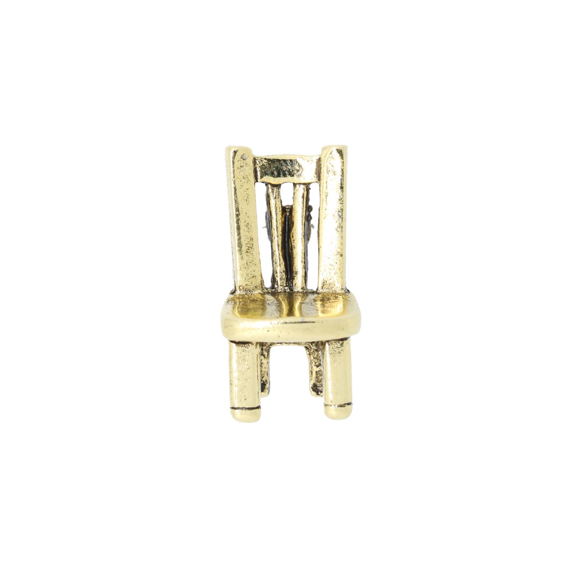 Chair Gold Dipped Pewter Lapel Pin - CC149G- Chair, Furniture, Seats ...