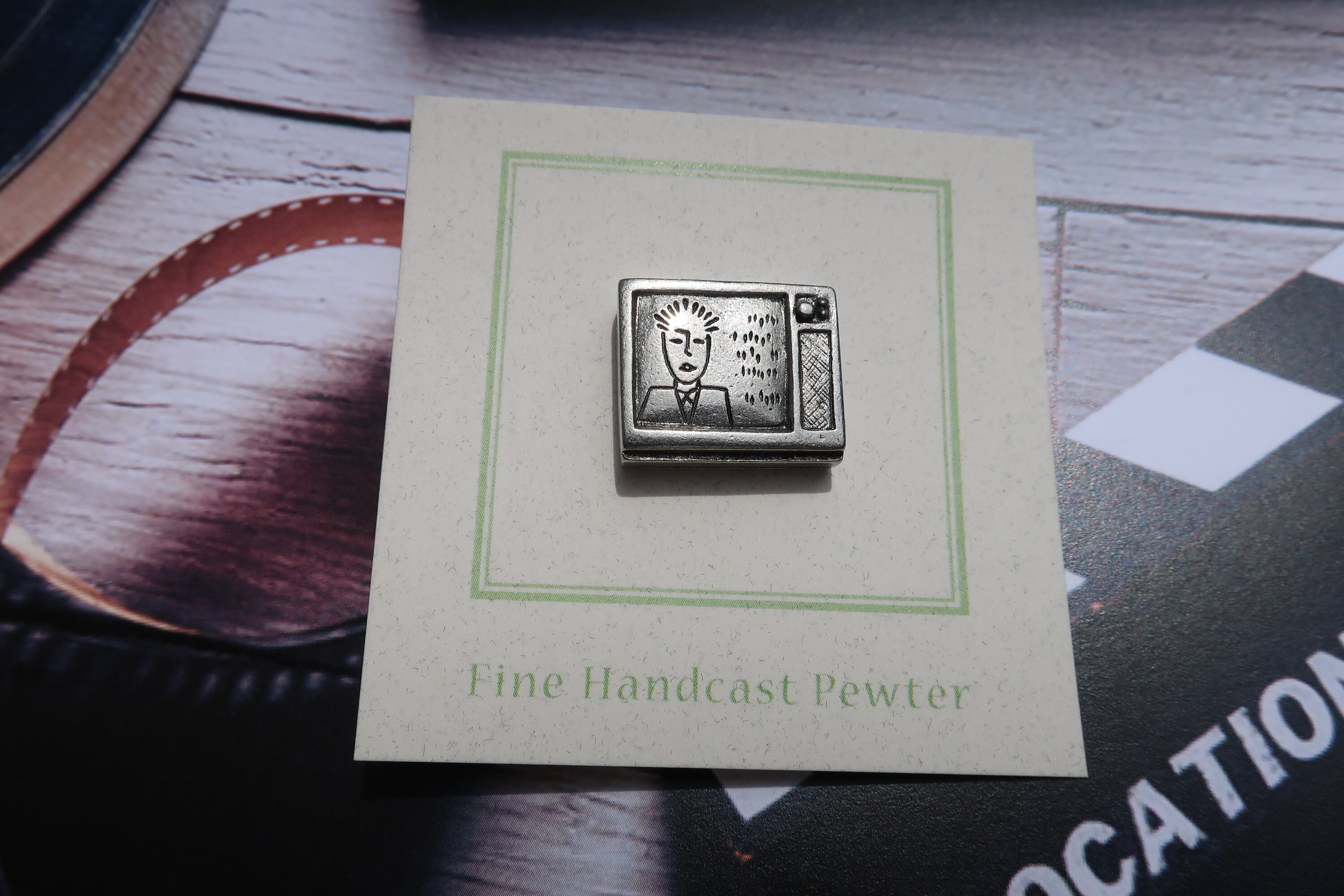 T.V. Talking Head Lapel Pin CC184 Television TV News - Etsy