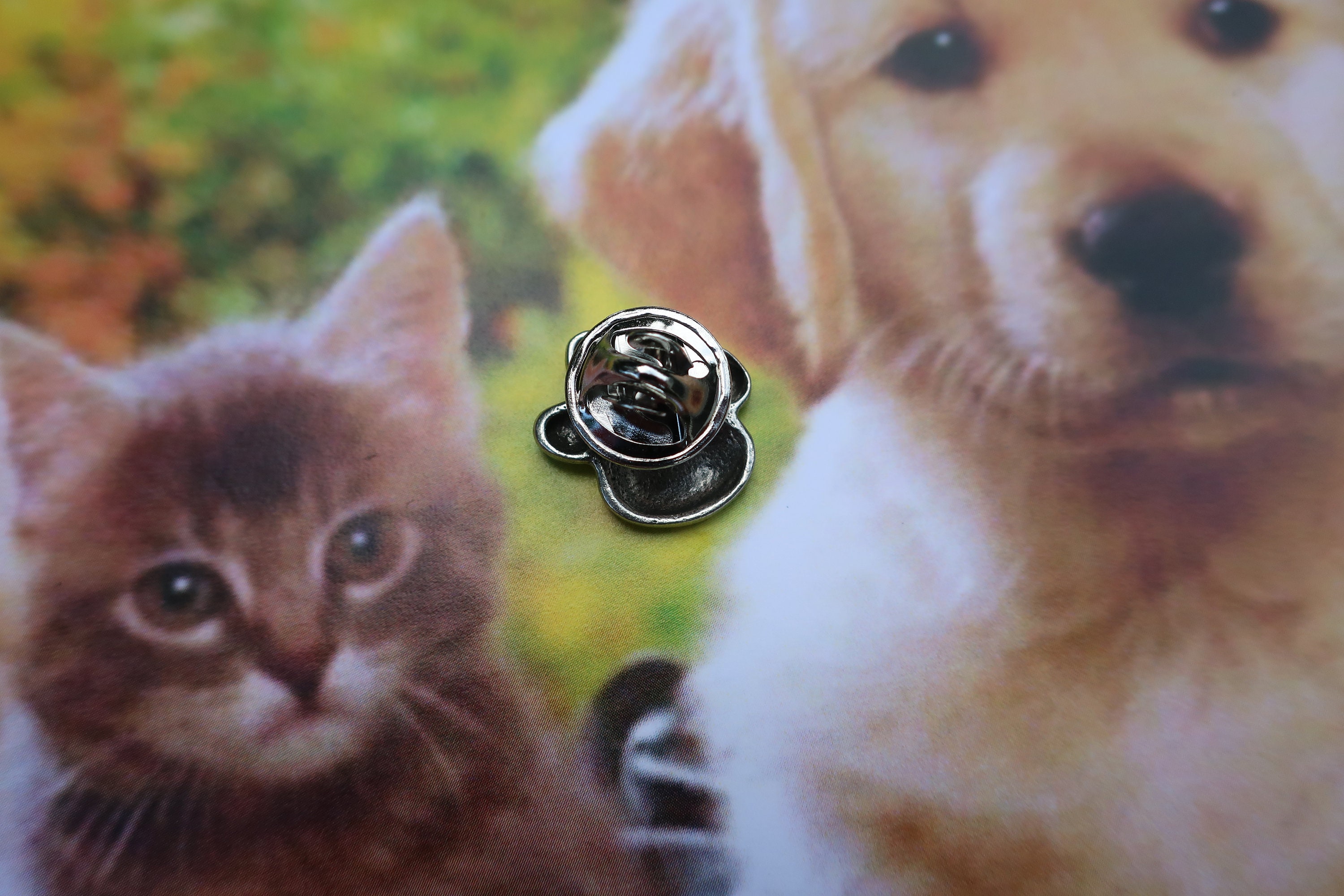 Paw Print Lapel Pin CC269 Pins for Pet Lovers Dog Paw Pin - Etsy