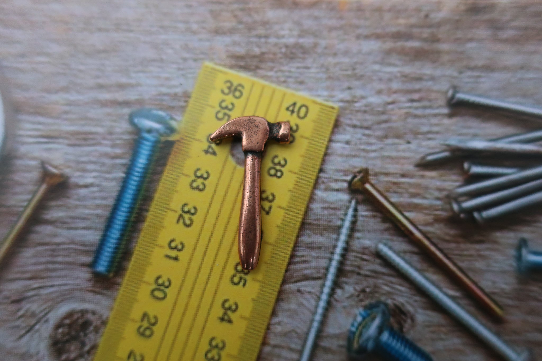 Copper Hammer Lapel Pin CC170C Hammer Tools Carpentry | Etsy