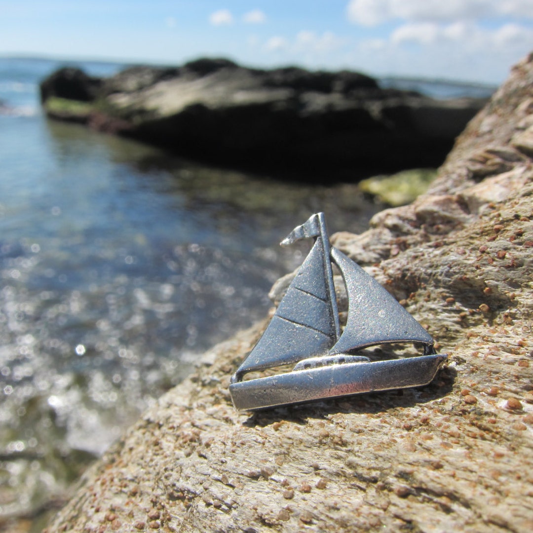 Sailboat Lapel Pin - CC141- Sailing, Yachting, Yacht, Sail, Boating and ...