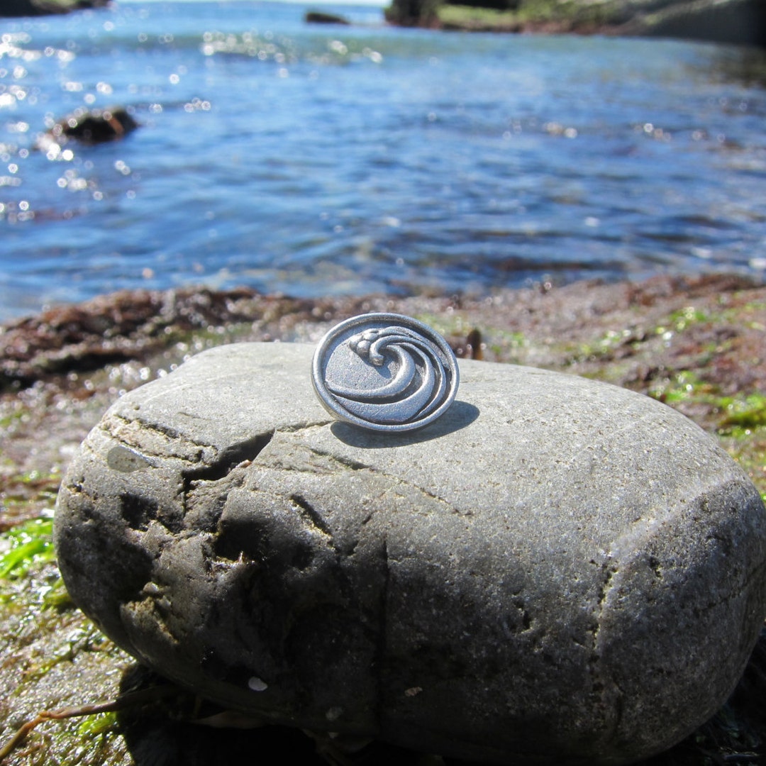 Wave Lapel Pin - CC503 - Etsy
