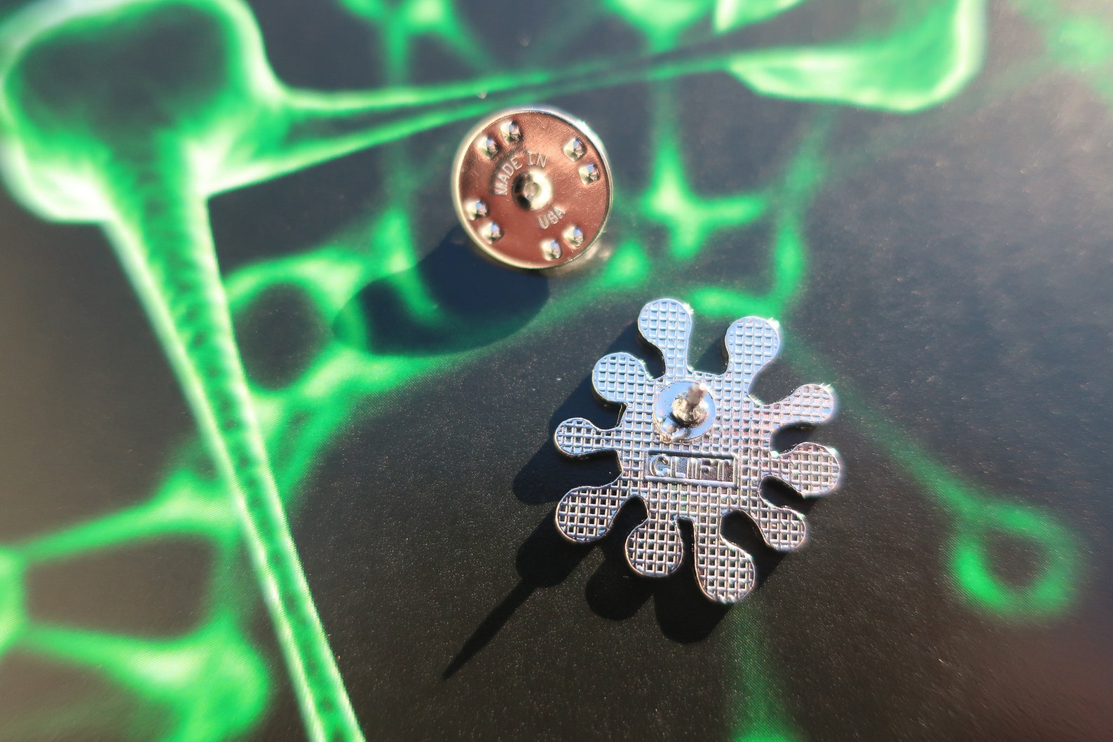 Virus Enamel Lapel Pin EP120 Virus Infectious Agent | Etsy