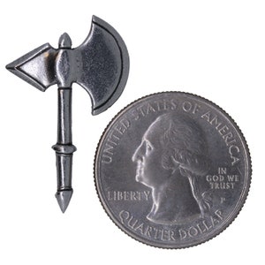 Battle Axe Lapel Pin- CC676- Medieval and Viking Combat Axes and Tools ...