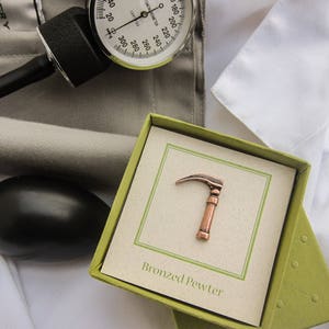 Copper Laryngoscope Lapel Pin- CC615C- Medical, Biopsy, and Hospital ...