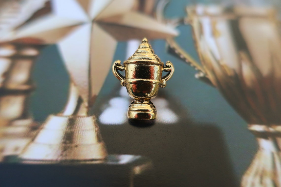 Gold Trophy Lapel Pin- CC316G- Award, Trophy and Special Award Pins - Etsy