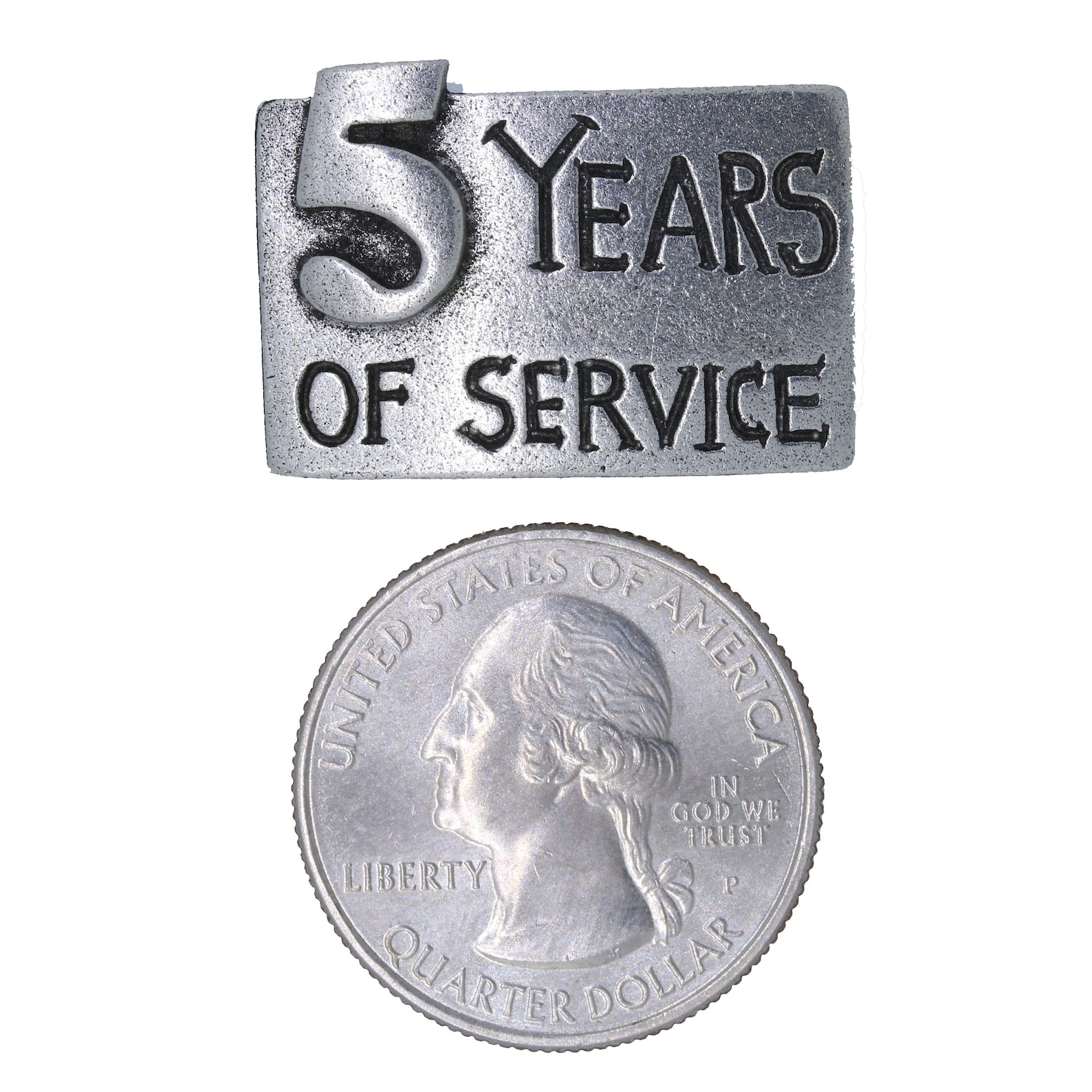 5 Years of Service Lapel Pins CC608 Employee and Volunteer - Etsy