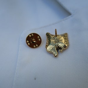 Gold Intestine Lapel Pin- CC346G- Gastrointestinal Pins, Anatomy Pins ...