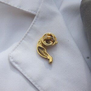Gold Stomach Lapel Pin- CC619G- Medical and Anatomy Pins- Digestion and ...