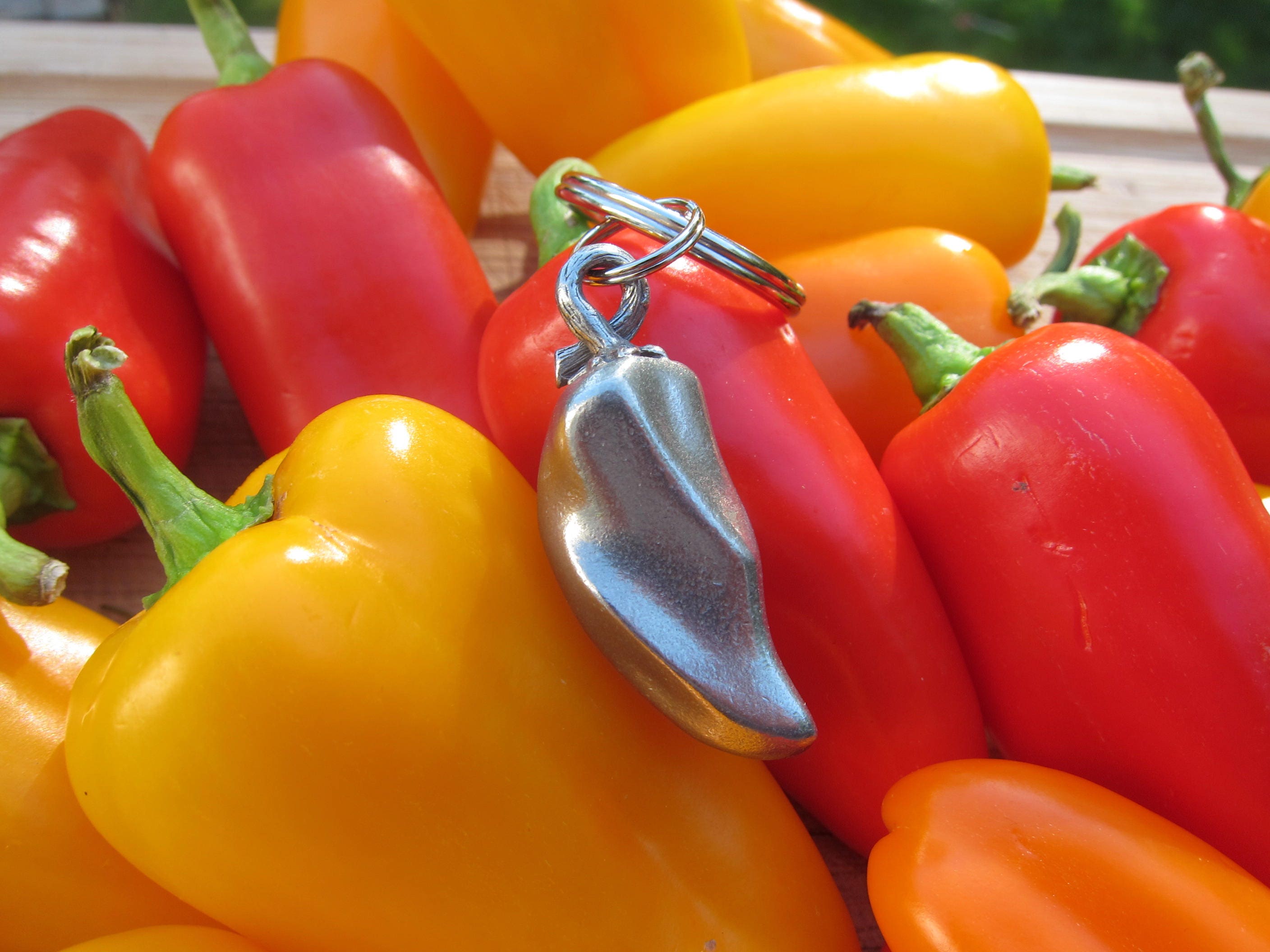 Chili Pepper Keychain K135 Hot Tamale Peppers and Culinary - Etsy