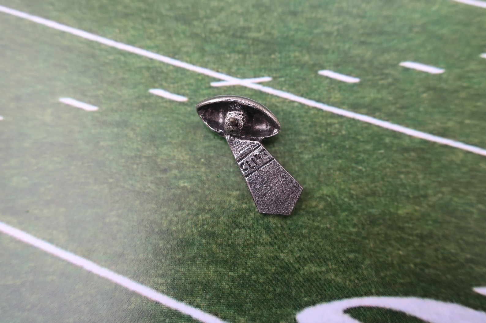 Football Trophy Pewter Lapel Pin CC656 Football Champions | Etsy