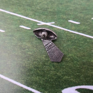 Football Trophy Pewter Lapel Pin- CC656- Football, Super Bowl ...