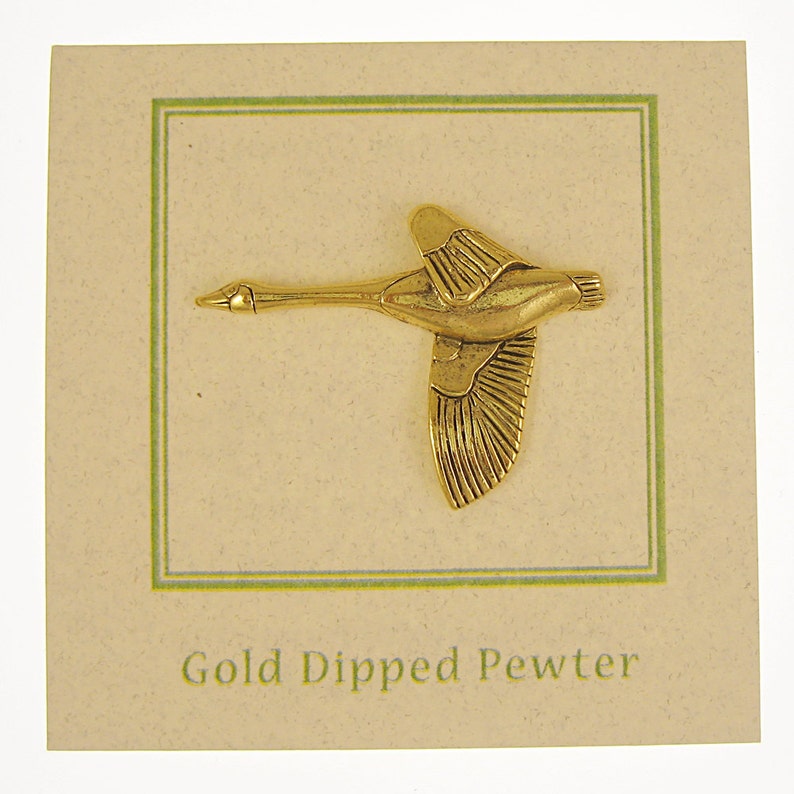 Gold Canadian Goose Lapel Pin CC103G Geese Pins Canadian - Etsy UK