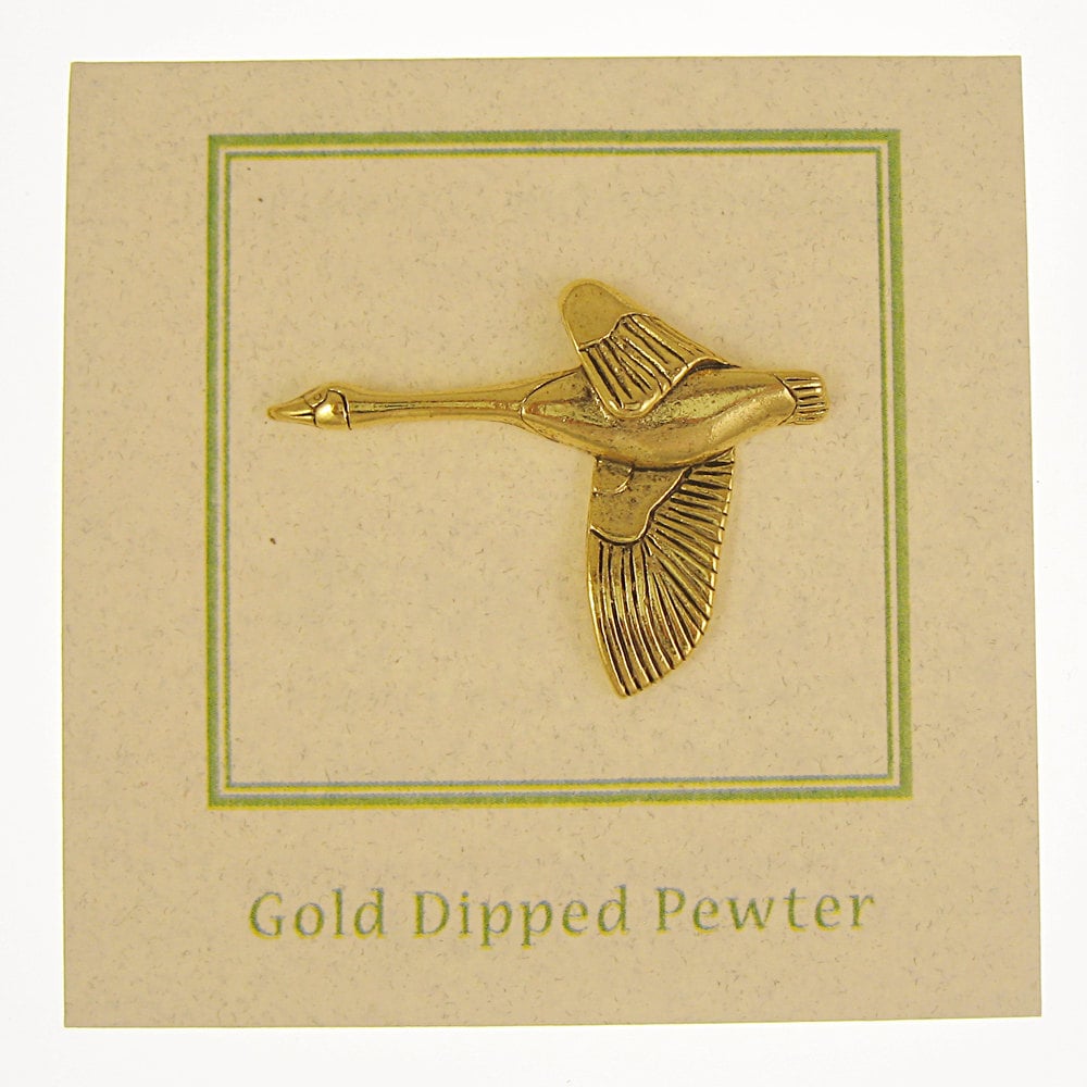 Gold Canadian Goose Lapel Pin CC103G Geese Pins Canadian - Etsy