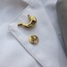 Gold Stomach Lapel Pin- CC619G- Medical and Anatomy Pins- Digestion and ...