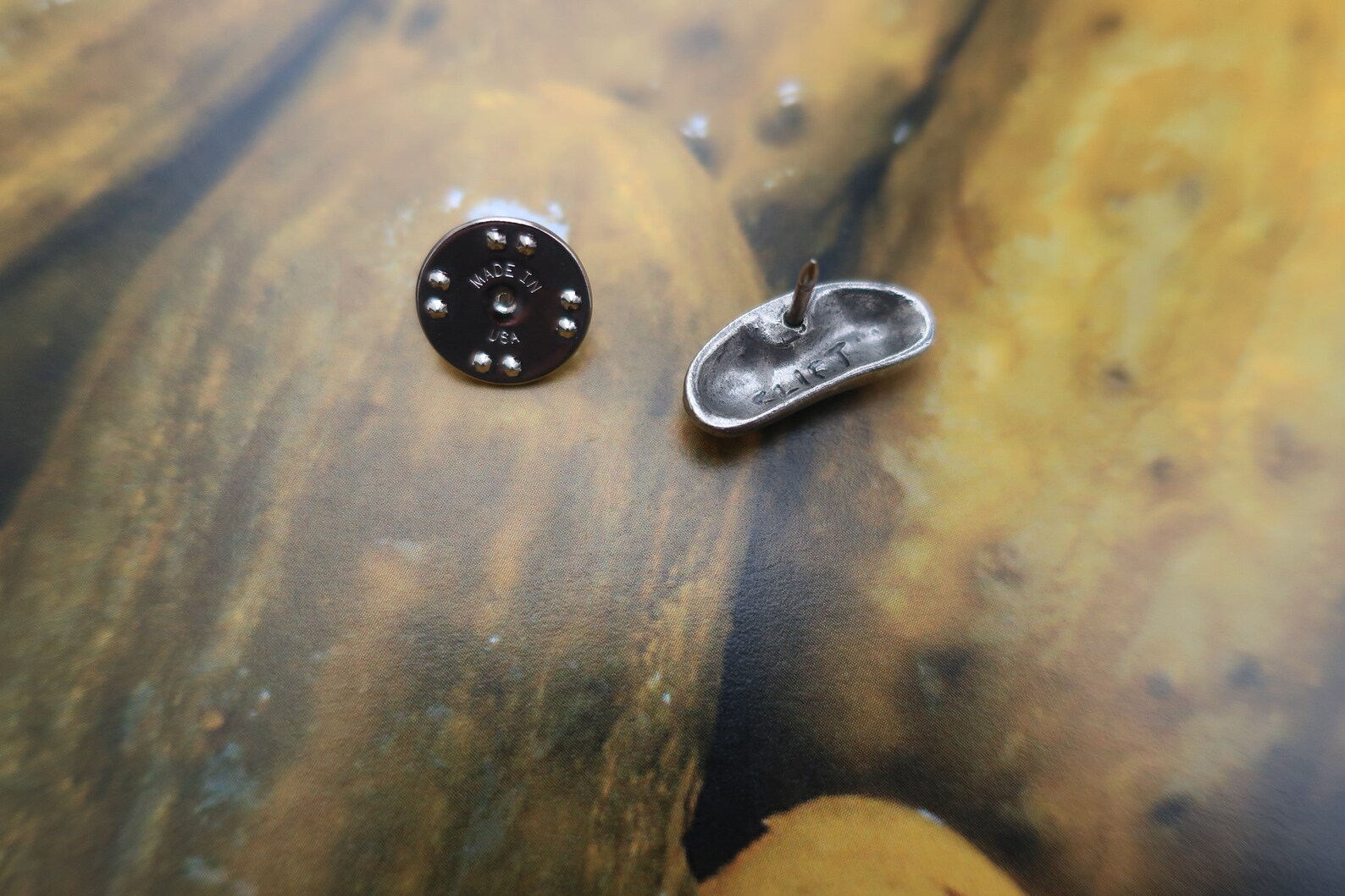 Big Pickle Lapel Pin - CC383- Pickle, Deli, Sandwiches, and Picnic Pins ...