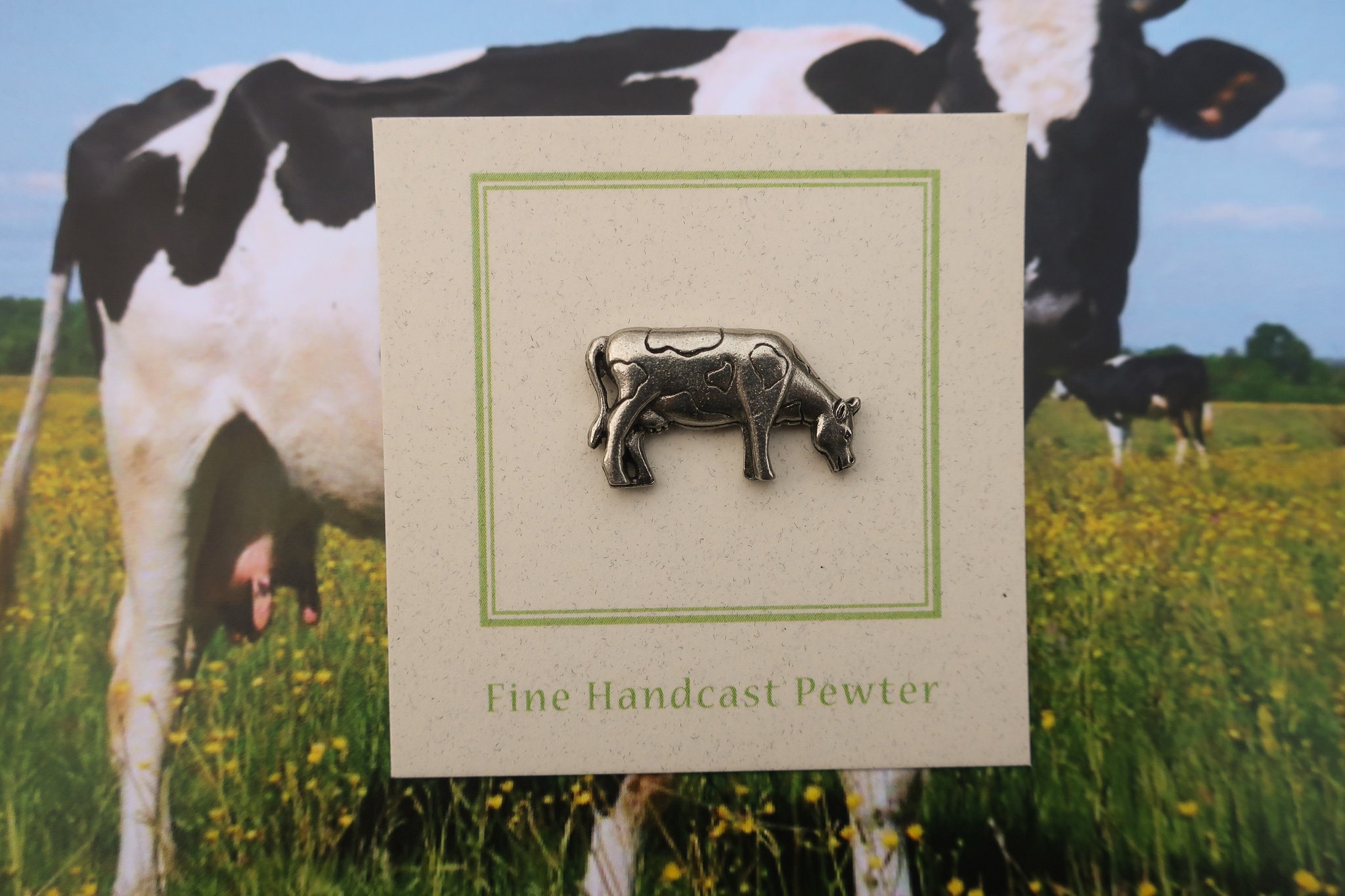 Cow Lapel Pin - CC101- Cows, Farms, Dairy, Dairy Farm, Farm Party ...