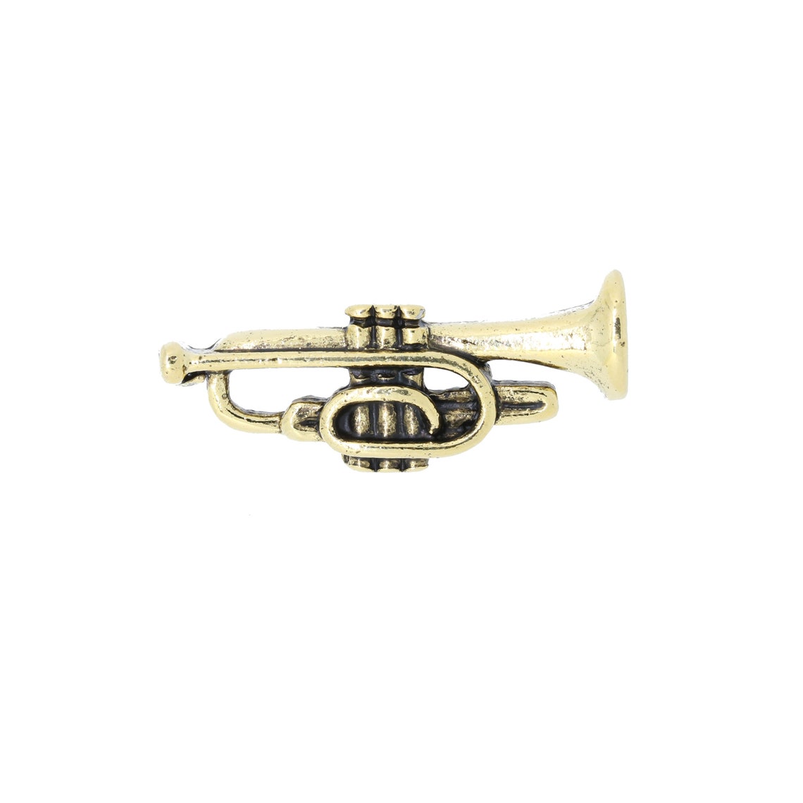 Gold Trumpet Lapel Pin-cc137g Music Teacher Musical - Etsy