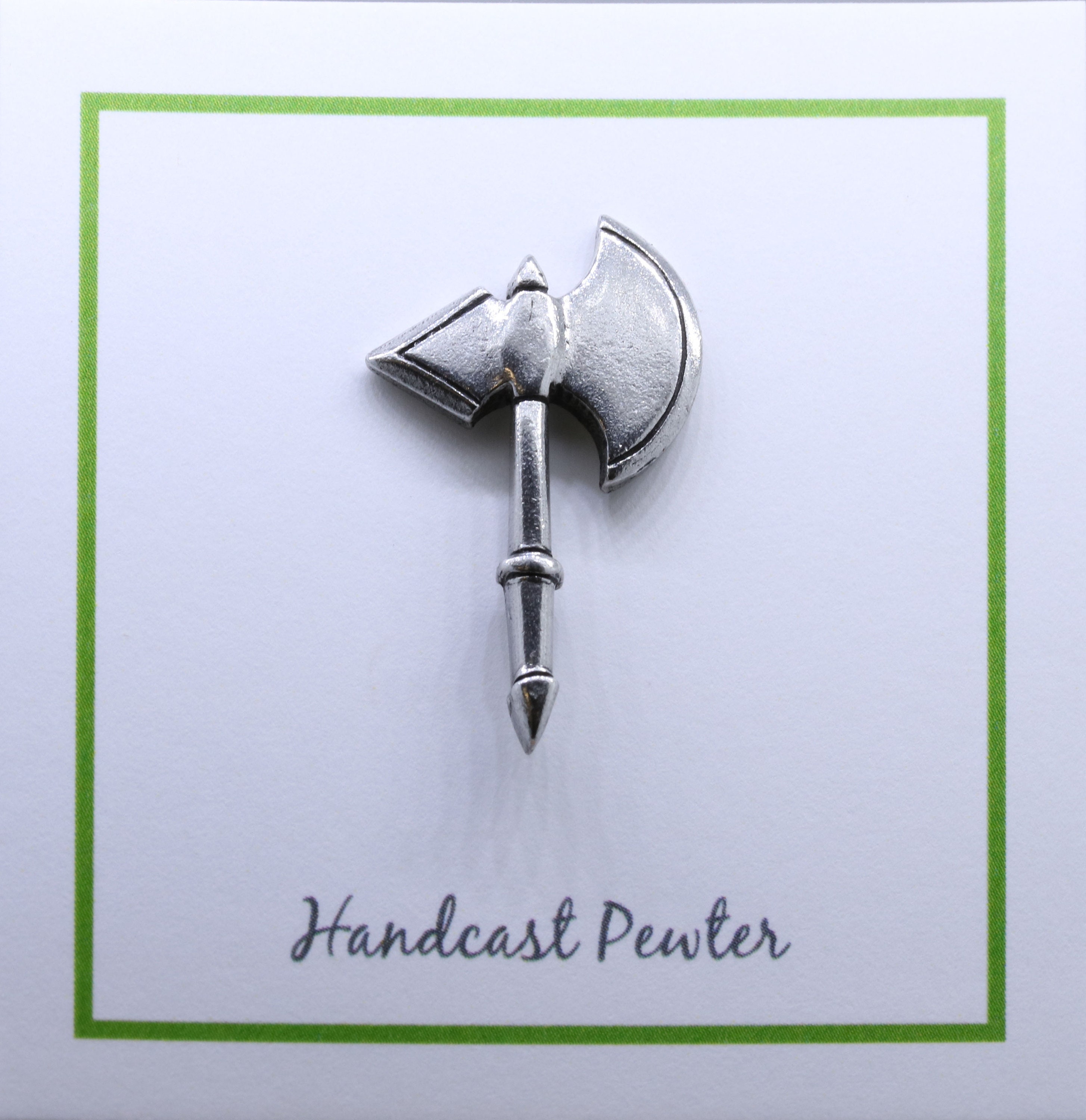 Battle Axe Lapel Pin- CC676- Medieval and Viking Combat Axes and Tools ...