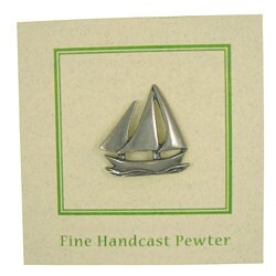 Sailboat Lapel Pin CC539 Sailing Boating Yachting Ocean | Etsy