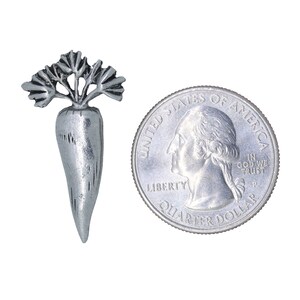 Carrot Lapel Pin - CC312- Vegetable Garden, Gardening, Veggies, and ...