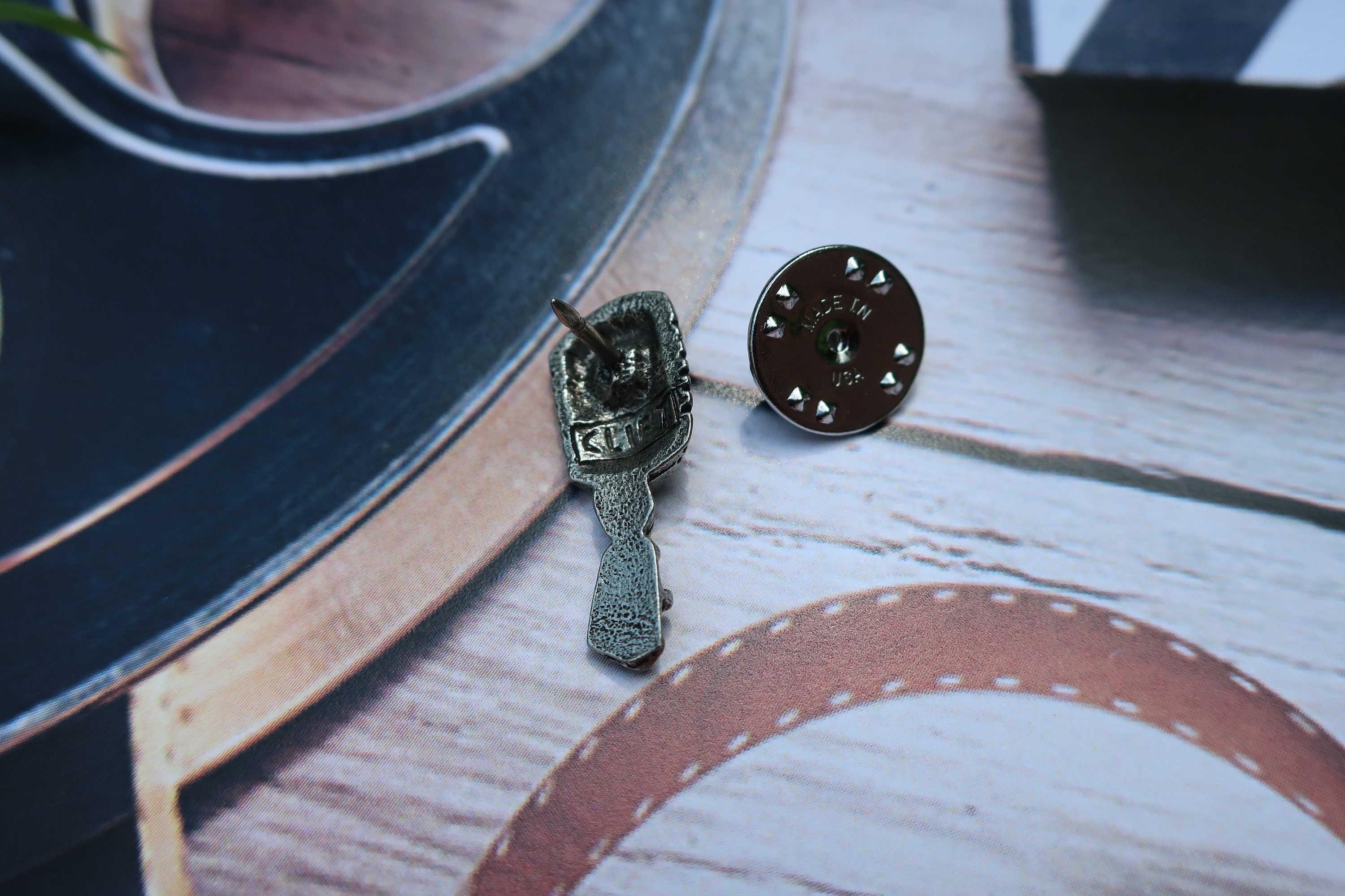 Microphone Lapel Pin CC529 Broadcast and Radio Pins - Etsy