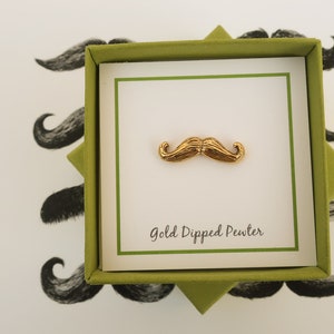 Moustache Lapel Pin- CC624G- Mustache, Movember, Men's Health ...