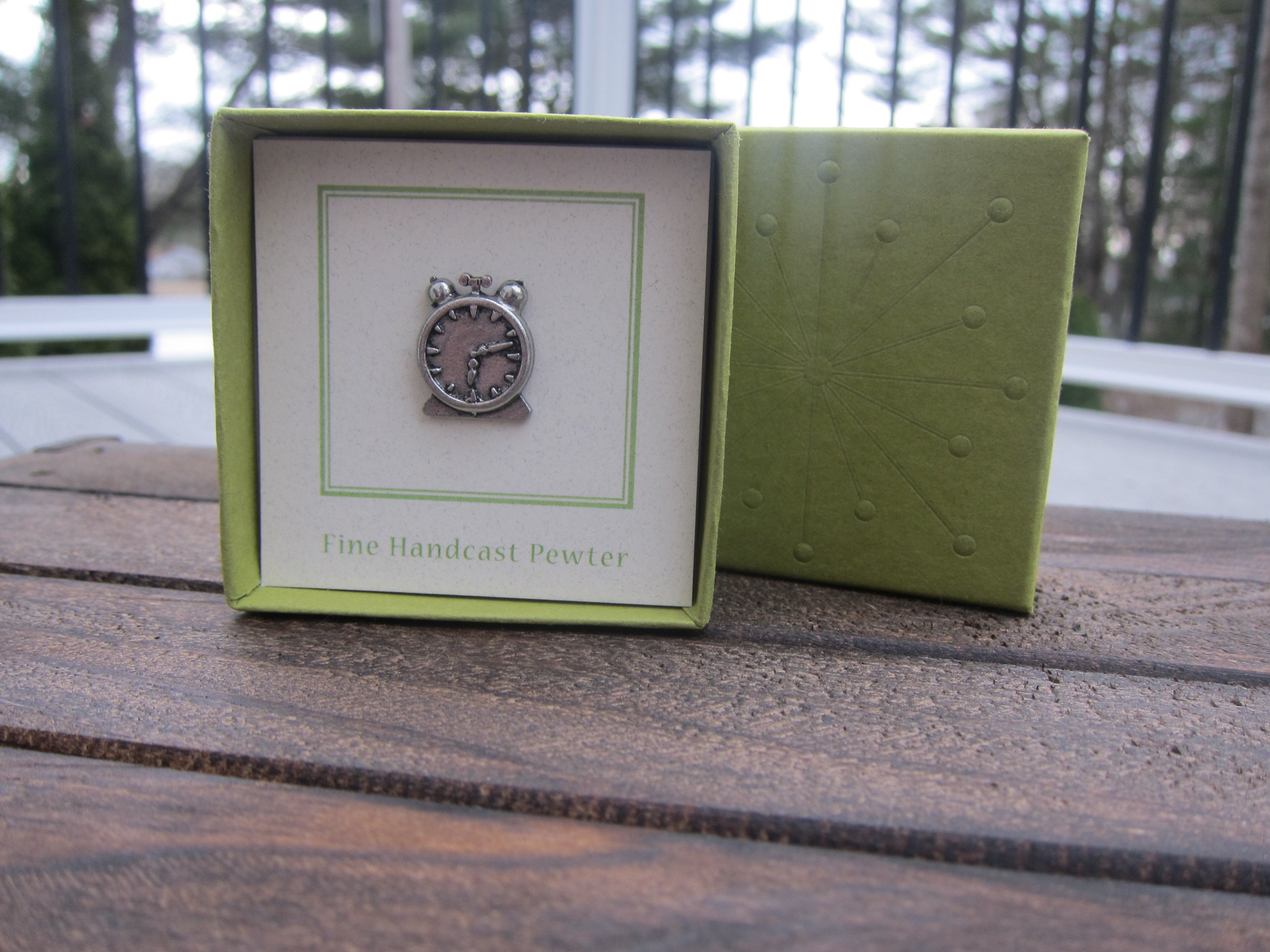 Alarm Clock Lapel Pin CC304 Alarm Clocks Clocks Time and - Etsy