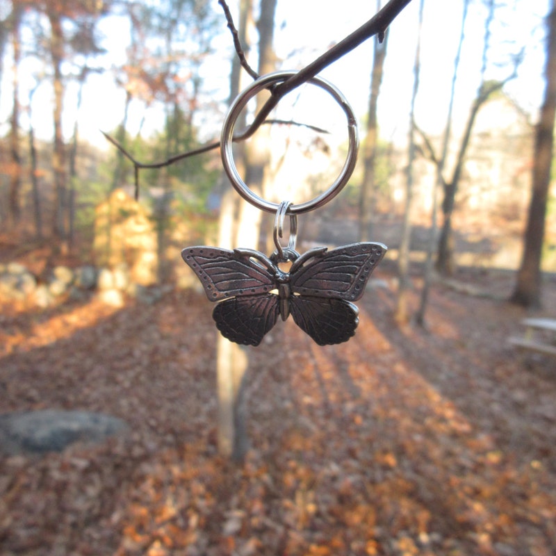 Butterfly Keychain - Etsy