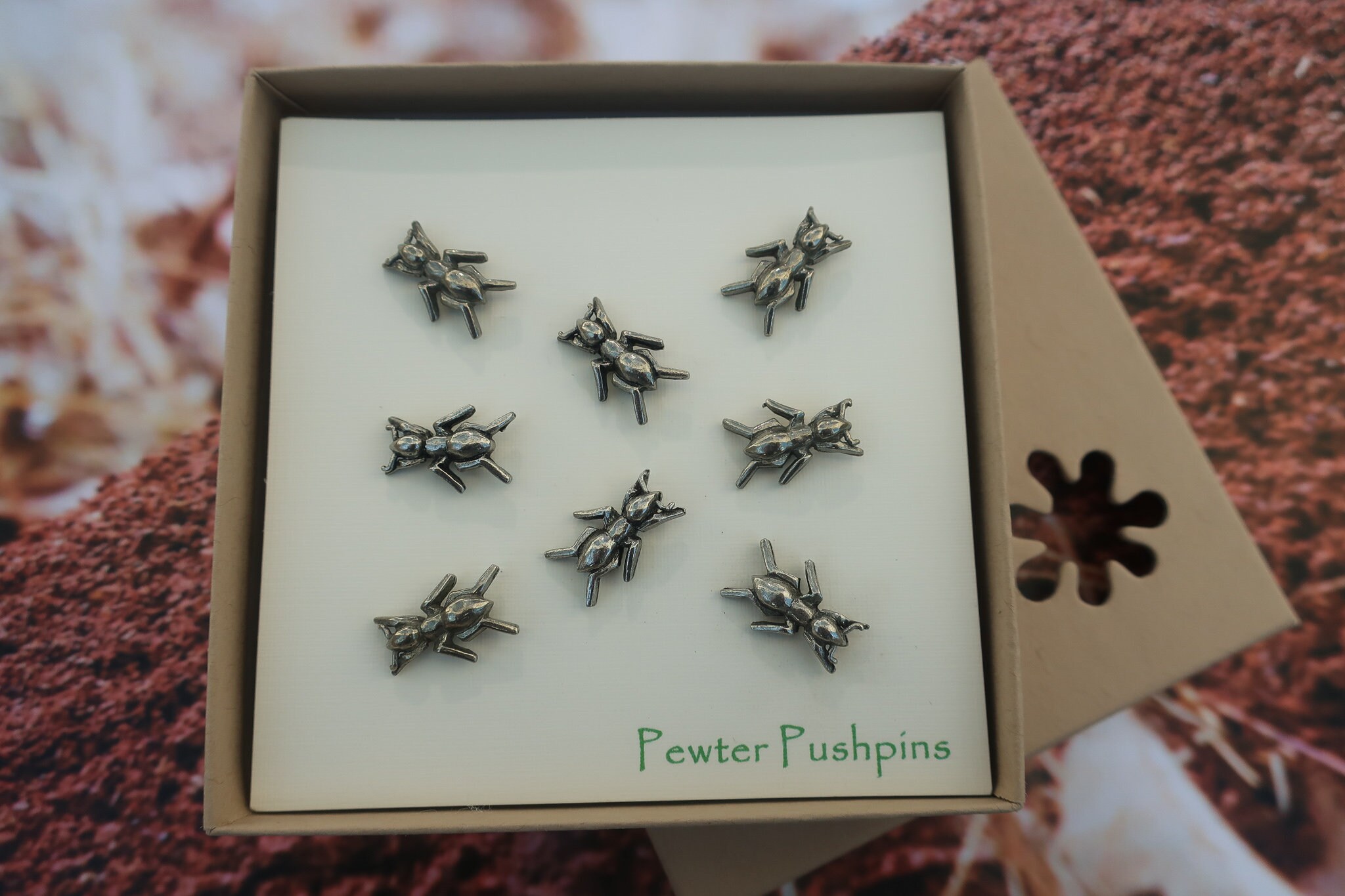 Ant Pushpins PN138 Ants Picnics Insect and Bug Tacks for | Etsy