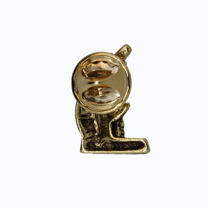 Stereo Microscope Gold Dipped Pewter Lapel Pin - CC384G- Science ...