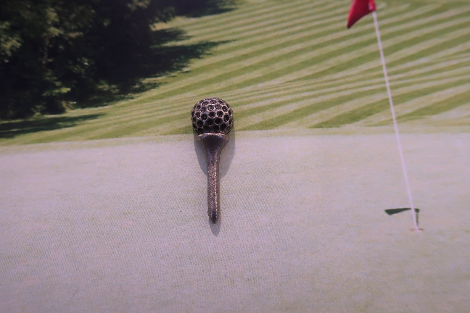 Golf Tee Pewter Lapel Pin- CC452- Golf, Sports, Sporting Goods, Golfer ...