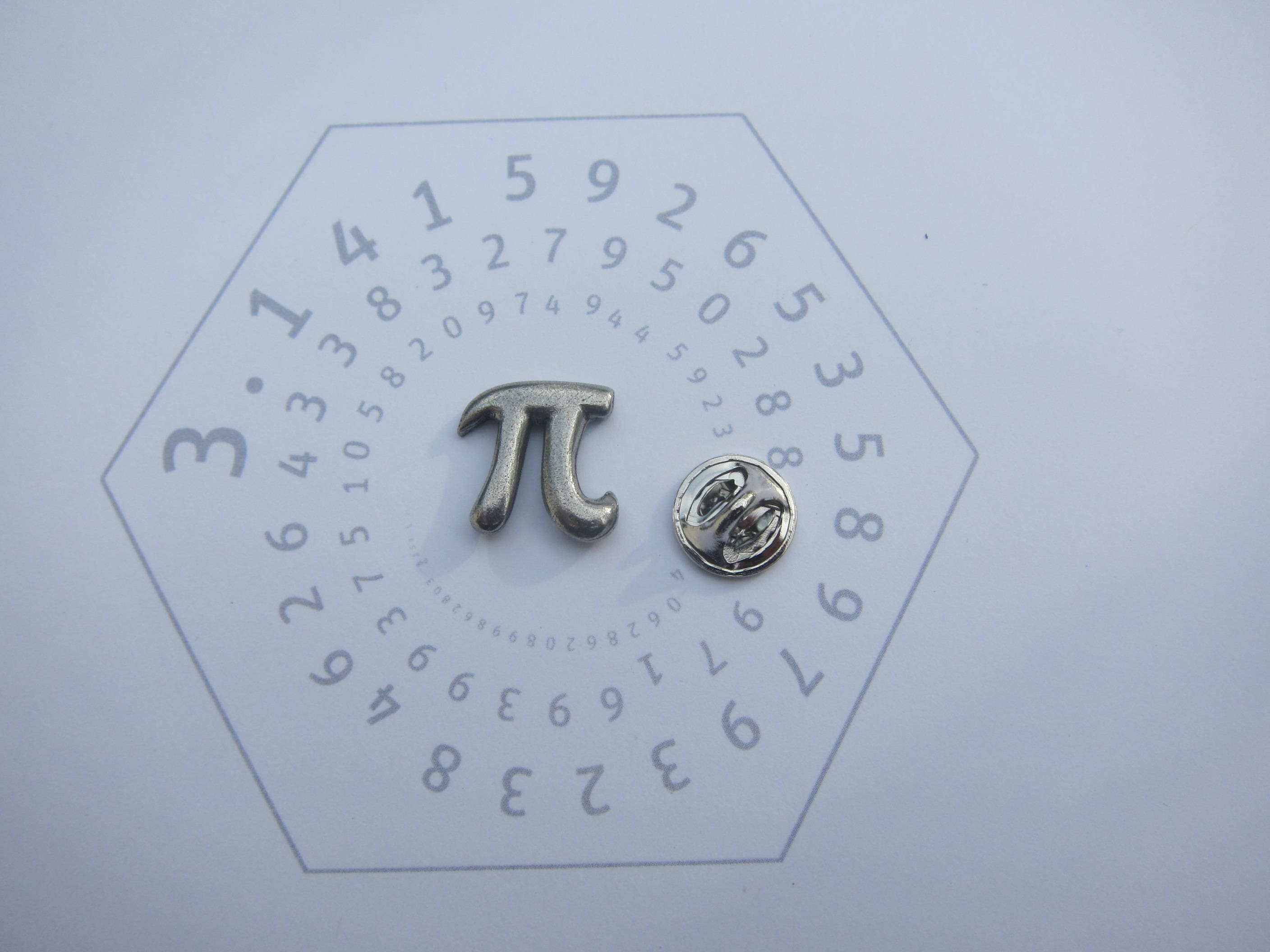 Pi Lapel Pin CC295 Math Teacher Pins and Gifts - Etsy