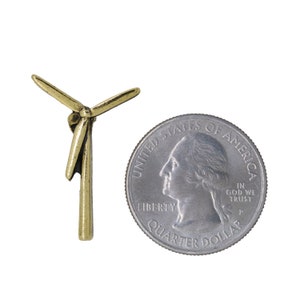 Wind Energy Gold Dipped Pewter Lapel Pin- CC456G- Wind Energy, Wind ...