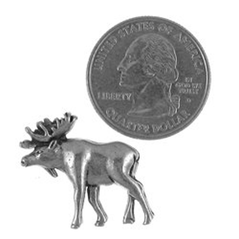 Moose Lapel Pin CC131 Moose Elk Nature Wildlife and | Etsy