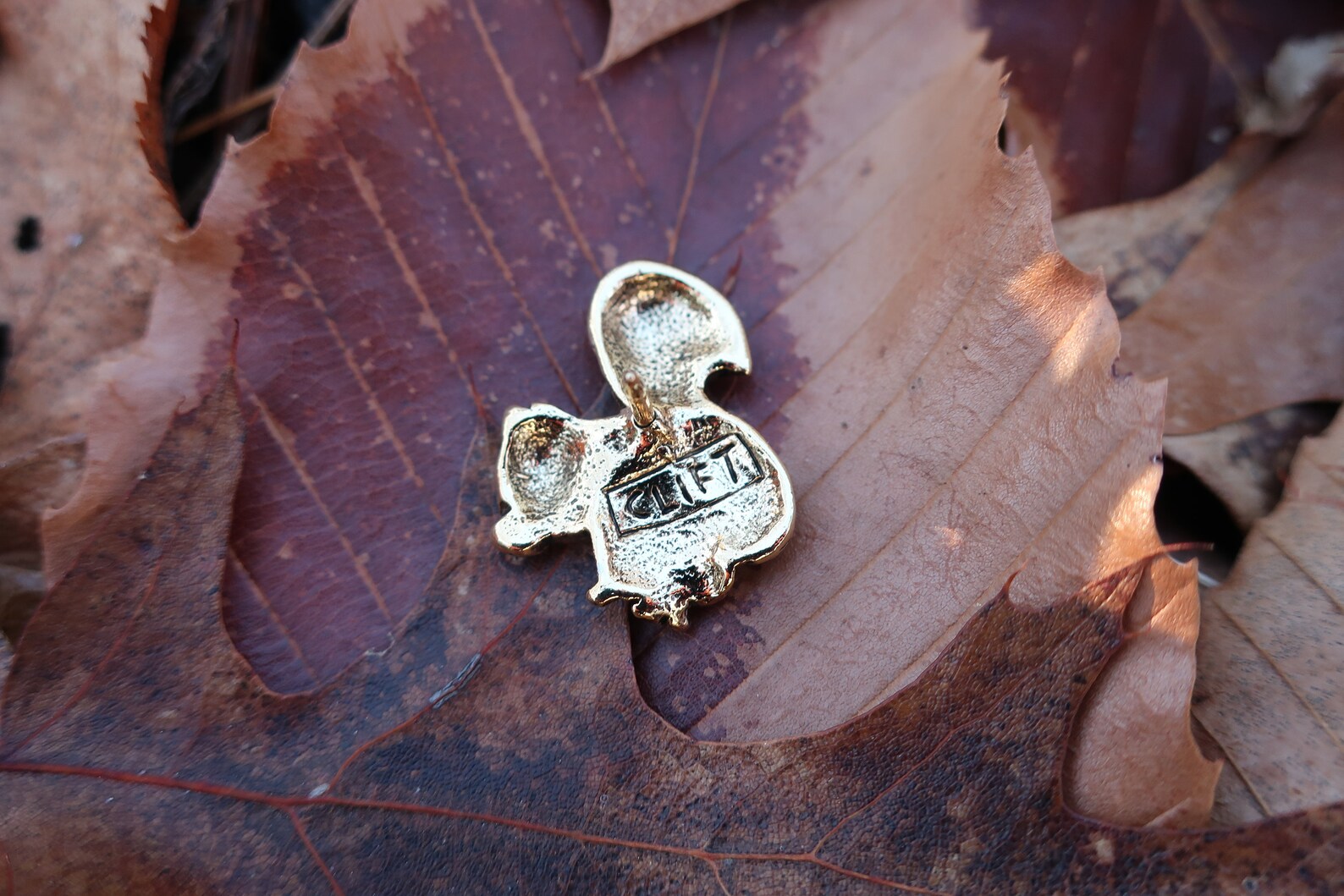 Squirrel Gold Dipped Pewter Lapel Pin CC499G Squirrel | Etsy