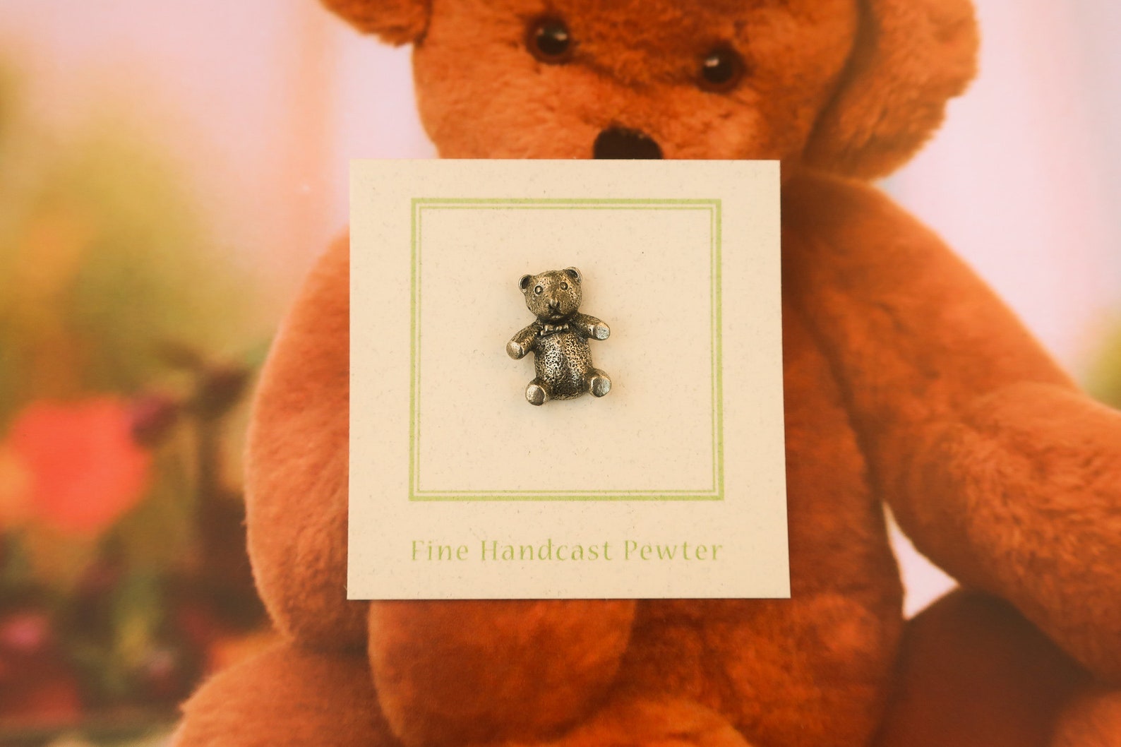 Teddy Bear Lapel Pin CC104 Teddy Bear Teddy Stuffed | Etsy