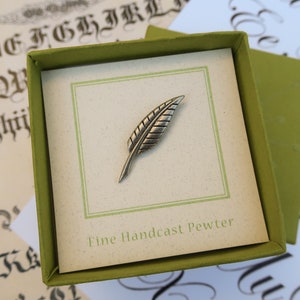 Quill Lapel Pin - CC267- Writing and Literature Gifts, Literacy ...