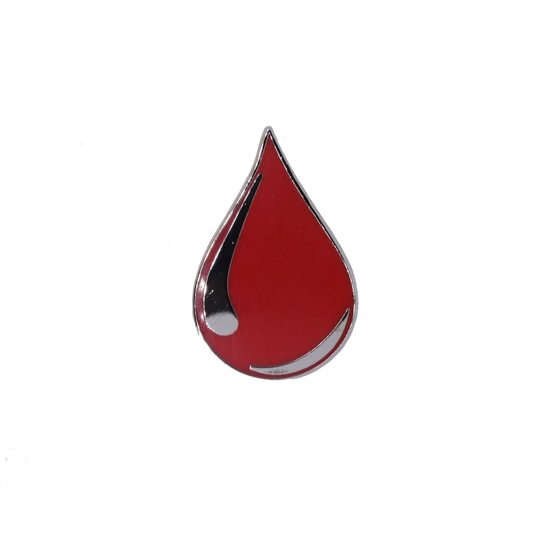 Blood Drop Enamel Lapel Pin EP123 Hematologists Blood - Etsy