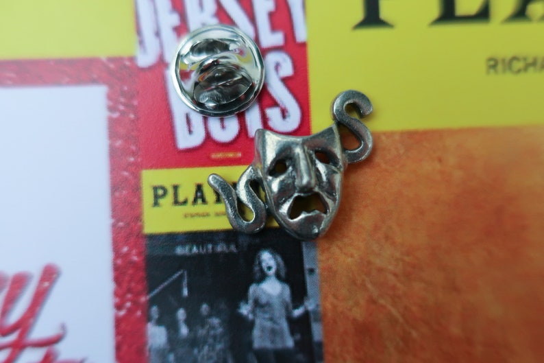 Tragedy Lapel Pin CC356 Theatre Drama and Acting Pins - Etsy