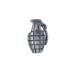 Grenade Pewter Lapel Pin- CC660- Explosives, Weapons, Bombs, War, WWI ...