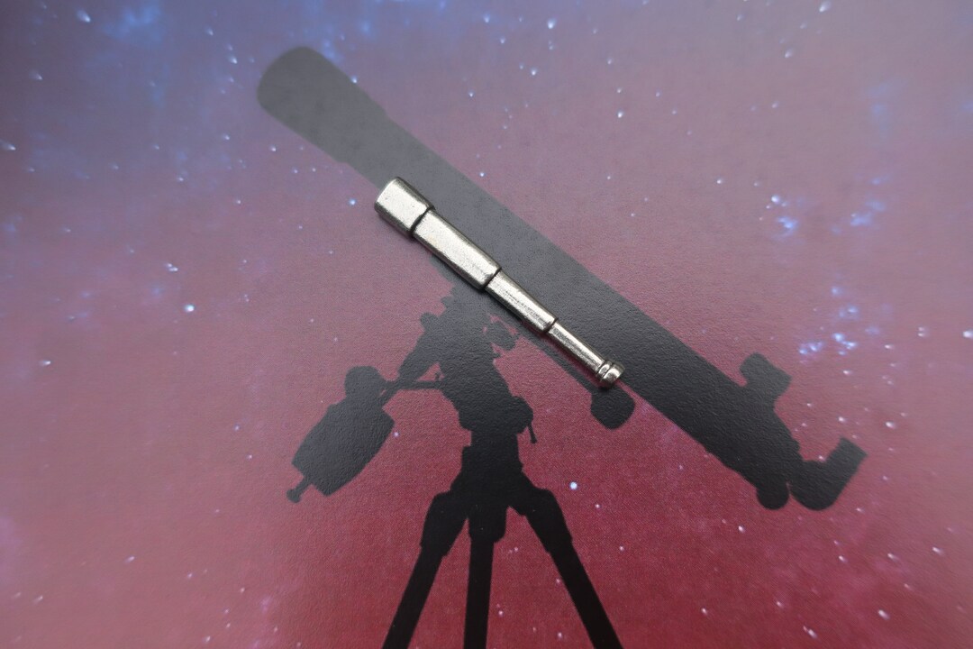 Telescope Lapel Pin - CC305 - Astrology, Space, and Science Pins - Etsy