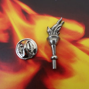 Torch Lapel Pin - CC406- Symbol of Knowledge, Illumination ...
