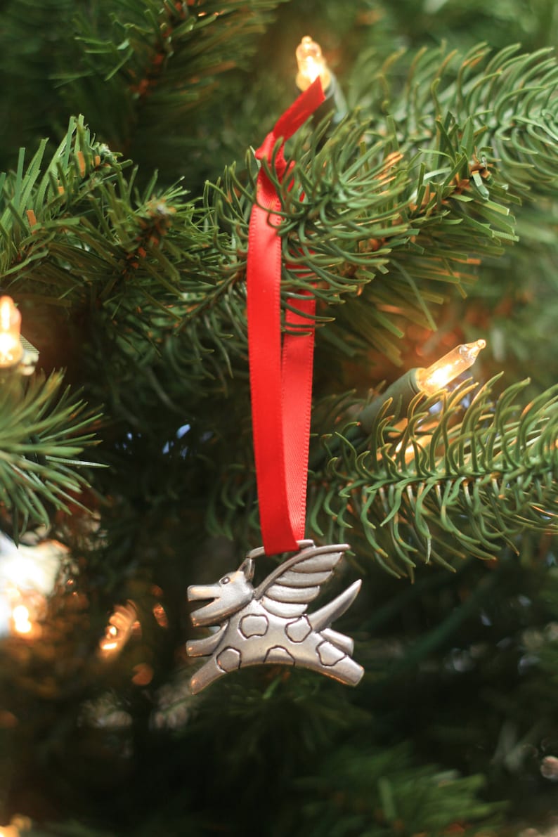 Dog Angel Christmas Ornament - Etsy