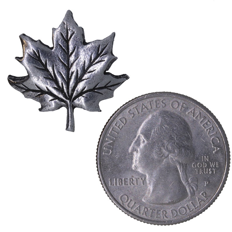 Maple Leaf Pewter Lapel Pin CC698 Maple Tree Maples - Etsy