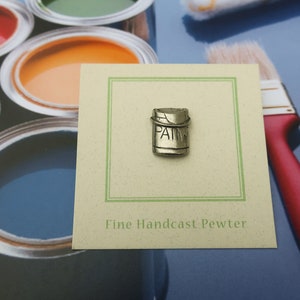 Paint Can Lapel Pin - CC174- Paint, Painter, Construction, Painting ...