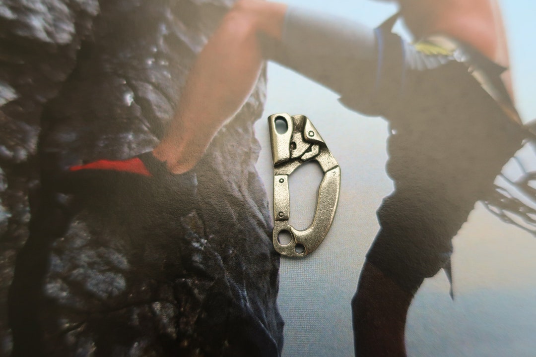 Climbing Ascender Pewter Lapel Pin- CC627- Climbing, Rock Climbing ...